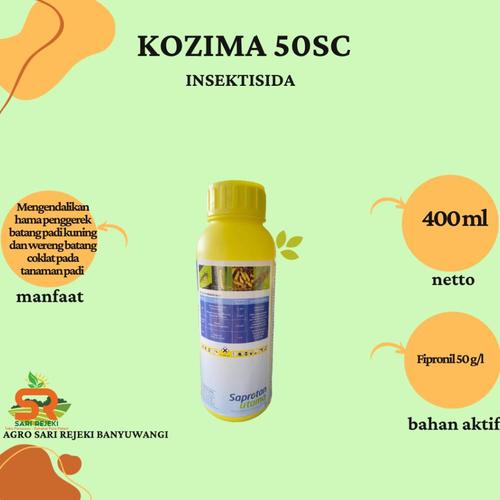 Jual KOZIMA 50SC 400ML INSEKTISIDA Fripronil Pembasmi hama wereng dan ...