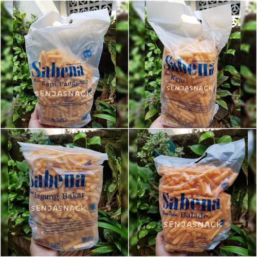 Jual Snack Sabena Stick Balado Jagung Bakar Keju Jajanan Kiloan 360g ...