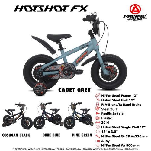Jual SEPEDA PACIFIC 12,16,18 BMX STEEL HOTSHOT FX SEPEDA ANAK - DUKE BL ...