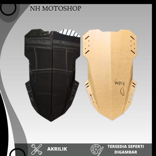Jual VISOR CUSTOM 60 CM WINDSHIELD CUSTOM 60 CM VIXION NVA NVA NEW CB ...