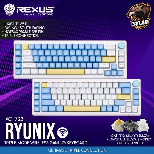 Jual Sades Ryunix XO 723 Triple Mode Wireless Gaming Keyboard - WB ...