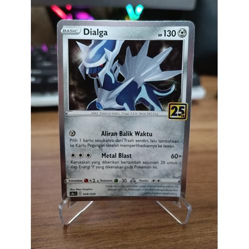 Jual Dialga s8a 008/028 25th Anniversary Kartu Pokemon tcg indonesia ...