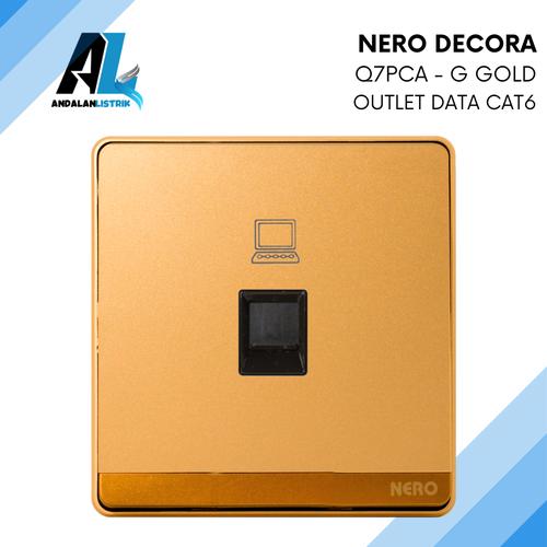 Jual NERO DECORA GOLD Q7 SAKLAR STOP KONTAK - Data Cat6 Q7PCA - Jakarta ...