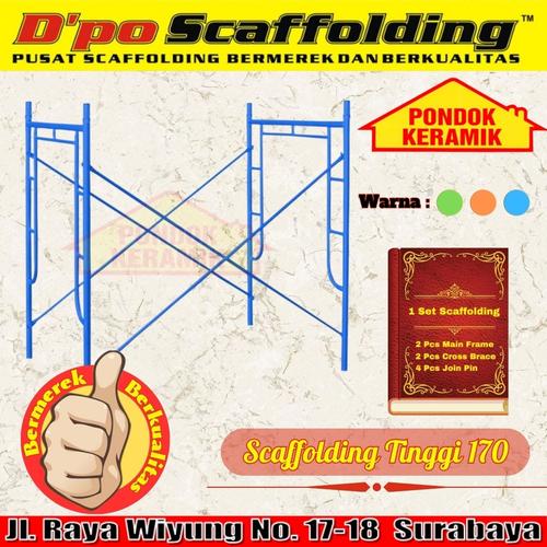 Jual Steger / Perancah / Scaffolding Tangga Mas (TM) - Roda 6" Nylon ...