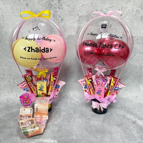 Jual [SDH DGN UANG BARU]S Buket Bucket Balon Snack Pot Snack ...