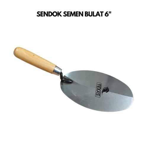 Jual SENDOK SEMEN BULAT OVAL GAGANG KAYU SEKOP TANAH TANAMAN SERBAGUNA ...