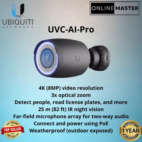 Jual Ubiquiti Camera AI Pro UVC-AI-Pro Indoor/outdoor with 3x optical ...