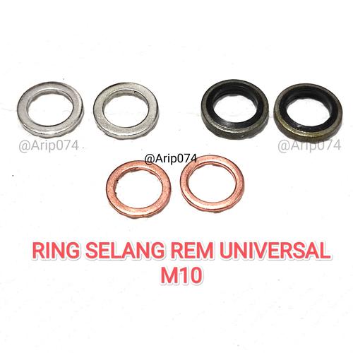 Jual RING SELANG REM RING BANJO SELANG REM MOTOR O RING SEAL BAUT BANJO ...