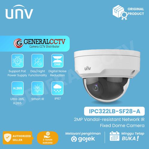 Jual IP CAMERA UniView IPC322LB-SF28-A 2MP DOME CAMERA - 322LB-SF28 - Jakarta Barat - General ...