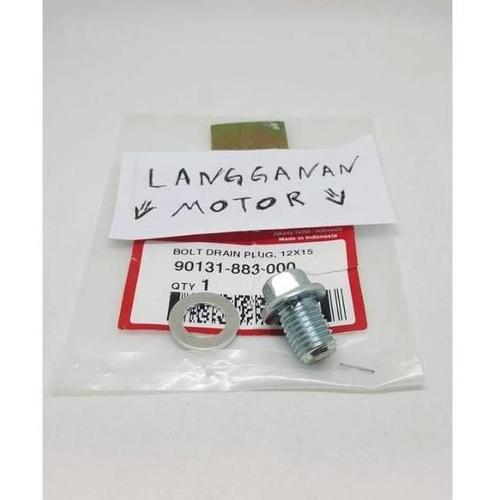 Jual Baut Oli Bolt Drain Plug Baut Pembuangan Oli Plus Ringnya Vario ...