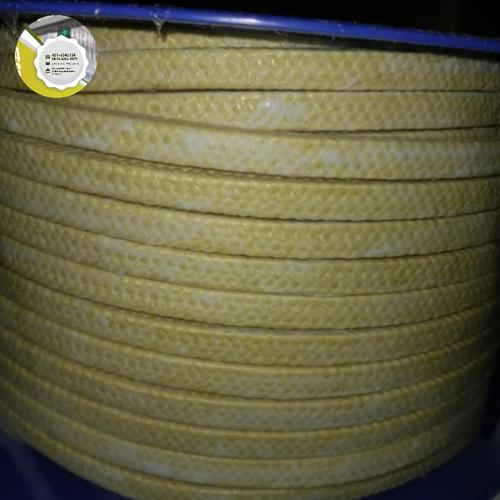 Jual gland packing kevlar aramid 16mm x 16mm (remes packing aramid 5/8 ...