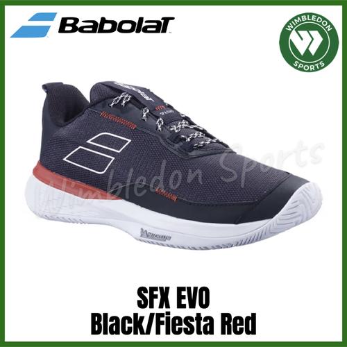 Jual Sepatu Tenis Babolat SFX EVO Black Fiesta Red / Babolat AC Men ...