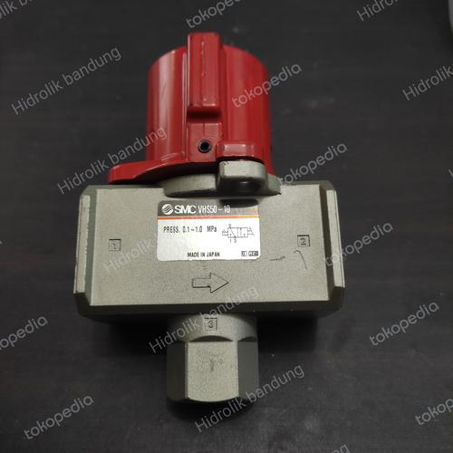 Jual VHS50-10 SMC HAND VALVE PRESSURE RELIEF VALVE / SMC VHS50-10 ...