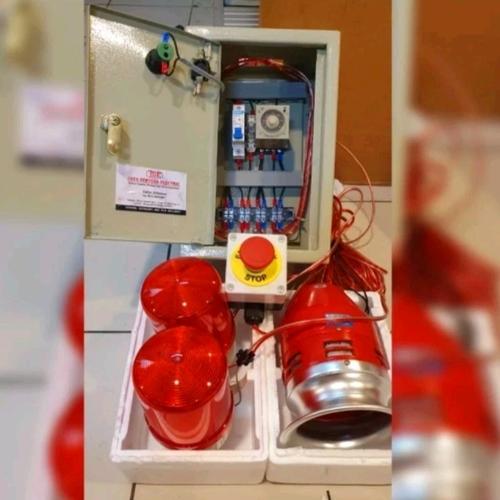 Jual Sirene Alaram Peringatan/Kebakaran Fire Alarm Emergency Box Panel ...