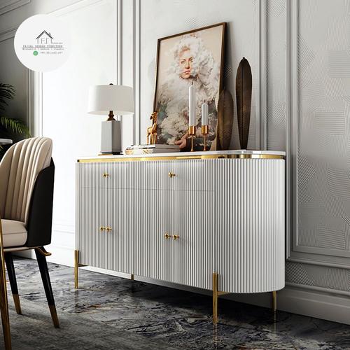 Jual Buffet drawer minimalis modern marmer carara sideboard marmer ...