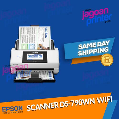 Jual Scanner Epson WorkForce DS-790WN A4 Duplex Sheet-fed Document Wi ...