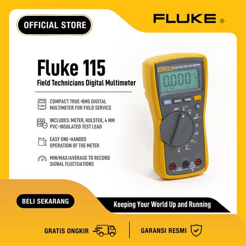 Promo FLUKE 115 Field Technicians Digital Multimeter Cicil 0% 3x ...
