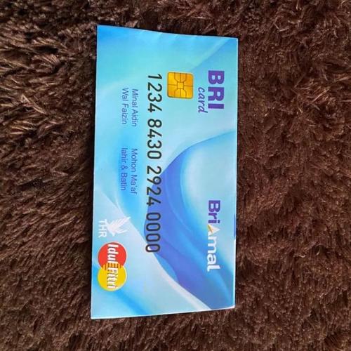 Jual LARIS NEW AMPLOP LEBARAN 100 LEMBAR KARTU ATM BANK MANDIRI BCA BRI BTN - MANDIRI 20 ...