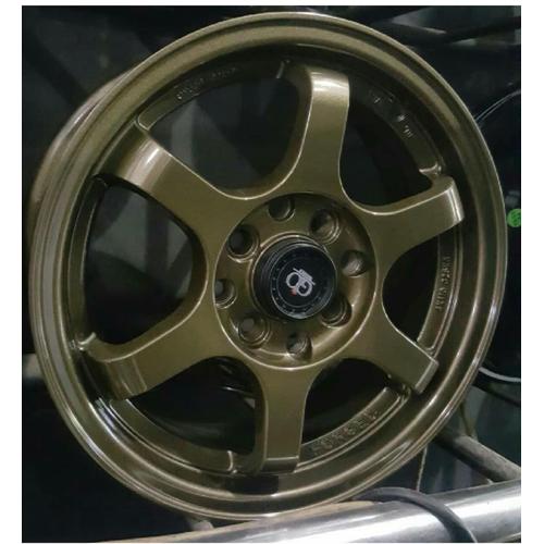 Jual Velg Mobil R15 TE37 4x100 4x114 Lebar 8 ET 30 Gio TE-37 Bronze ...