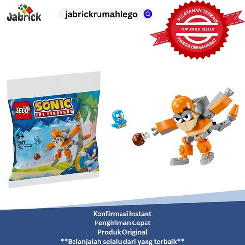 Jual LEGO 30676 Sonic The Hedgehog Kiki's Coconut Attack Polybag ...