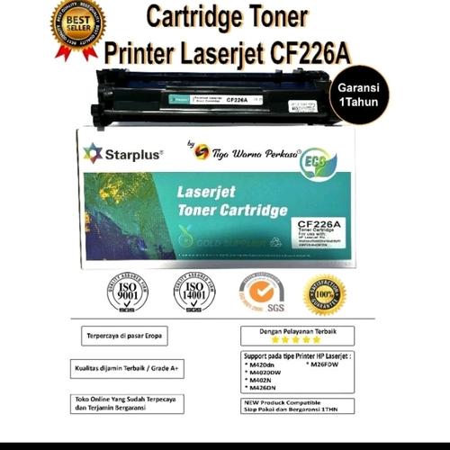 Jual Cartridge Toner Compatible CF226A 26A-New Chip - Jakarta Pusat ...