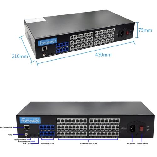 Jual Pabx Excelltel TP848 PBX Excelltel TP-848 Excelltel PABX system ...