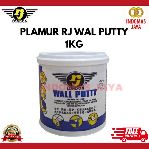 Jual RJ London wall putty 1kg Dempul Tembok Plamir Tembok Dempul Kayu ...