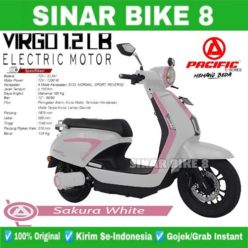 Jual Motor Listrik PACIFIC VIRGO 1.2 LB 1200 Watt Electric Bike - Tosca Green - Kab. Tangerang ...