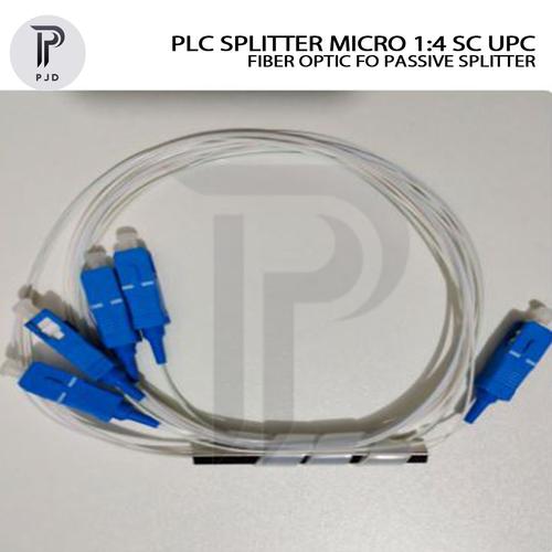 Jual Fiber Optic / FO Passive splitter / PLC Splitter Micro 1:4 SC UPC ...