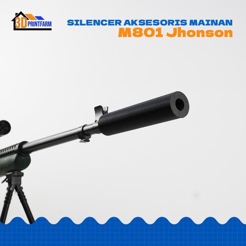 Jual Dcobra M801 Johnson Sniper Silencer Supressor Upgrade Modif Peredam - Kab. Bantul ...