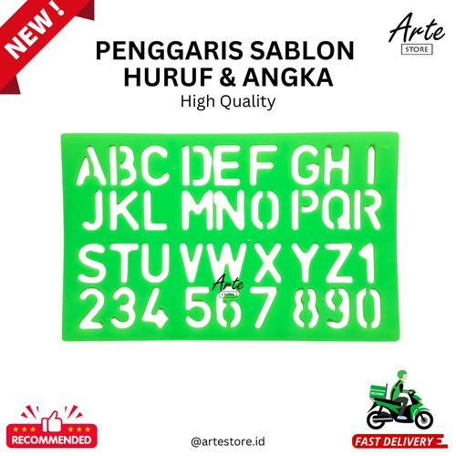 Jual Penggaris Sablon Mal Huruf Angka / Stencil - Kota Tangerang - ARTE ...