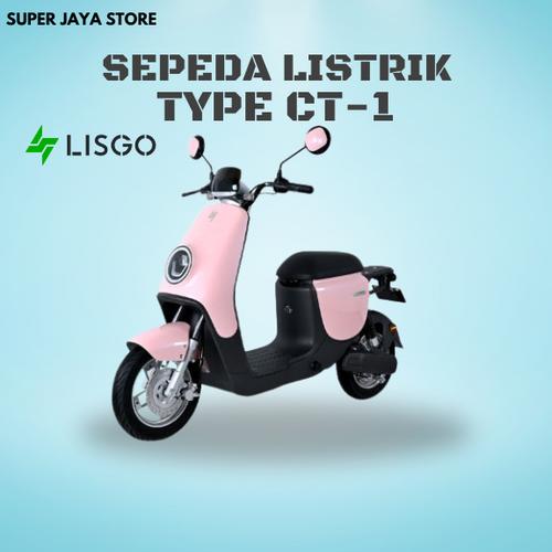 Jual Lisgo Sepeda Listrik Type CT-1 500 Watt Waterprof Garansi Resmi ...
