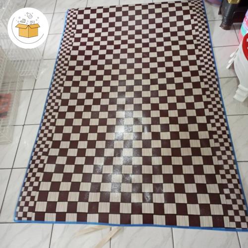 Jual Tikar Lantai Plastik Tebal 3mm 160x200/Karpet Matras Alas Spon ...