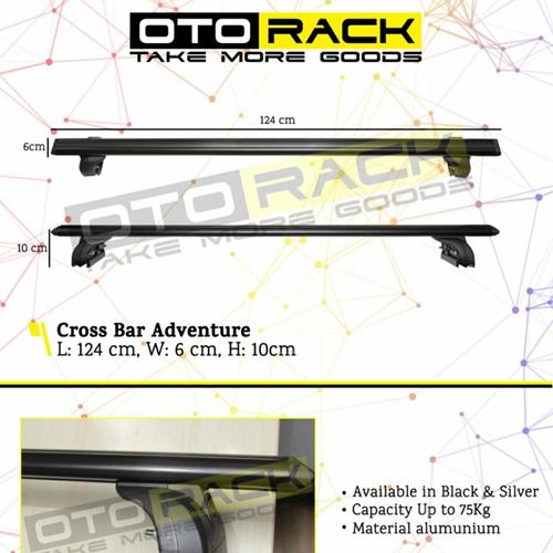 Jual Cross Bar / Crossbar Kaki Roofrail Adventure Otorack Otoproject ...