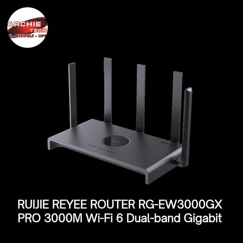 Jual RUIJIE REYEE ROUTER RG-EW3000GX PRO 3000M Wi-Fi 6 Dual-band ...