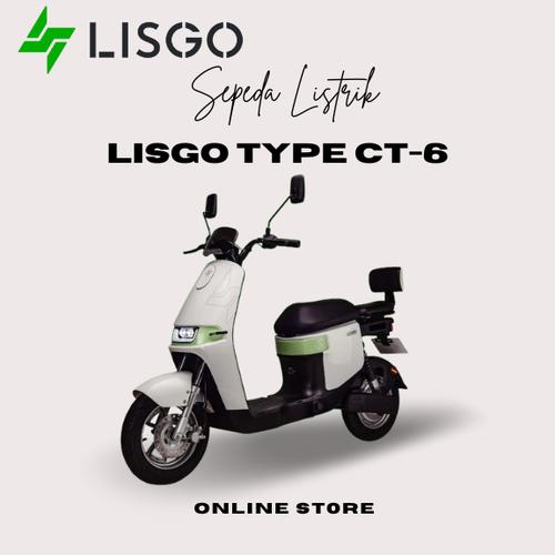 Jual Lisgo Sepeda Listrik Type CT-6 800W Baterai 48v20Ah Garansi Pabrik ...