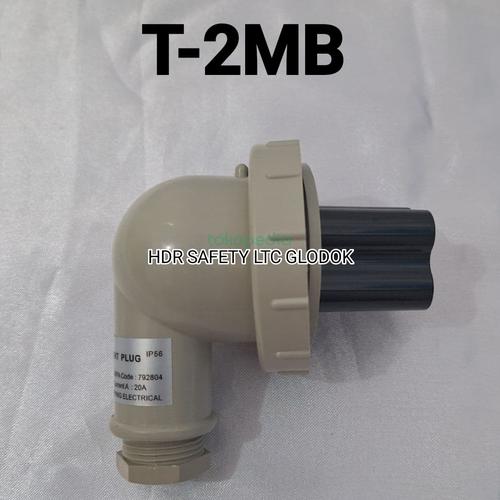 Jual WATERTIGHT PLUG T -2MB 250V 20A Bengkok 4 Pin / WT MARINE PLUG 4 ...