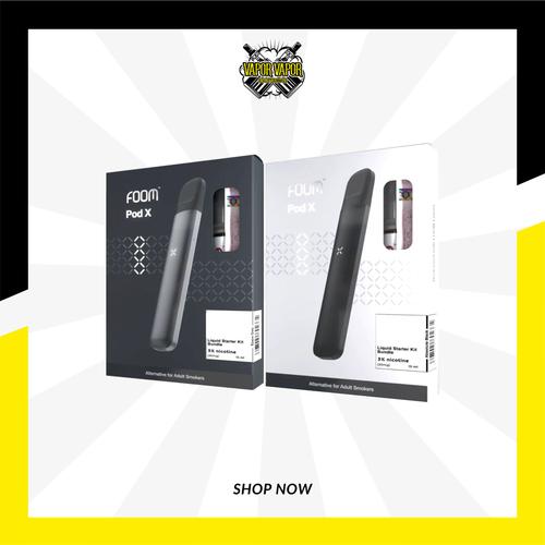 Jual Pod Foom X Bundling Liquid 15ml - Space Grey, Icy Menthol - Kota ...