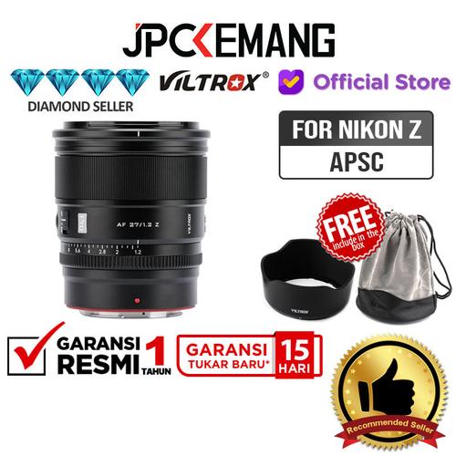 Promo Viltrox AF 27mm f1.2 Pro Nikon Z APSC Viltrox 27 mm f/1.2 Lens RESMI Cicil 0% 3x - Jakarta ...