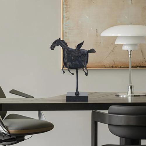 Jual Dekorasi Meja Patung Kuda / Flying Horse Figure Sculpture EB Home ...