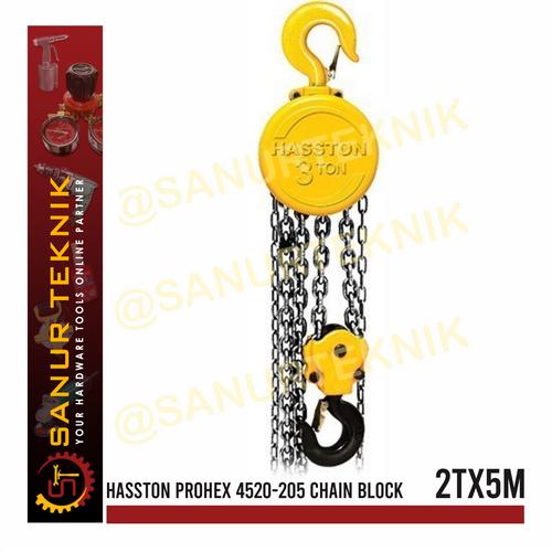 Jual HASSTON PROHEX 4520-205 Chain Block / Katrol Barang 2T x 5M 2 TON ...