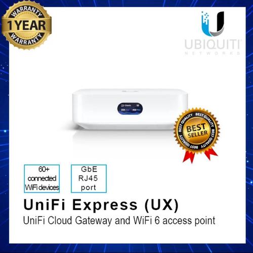 Jual Ubiquiti UX UniFi Express UniFi Cloud Gateway and WiFi 6 access ...