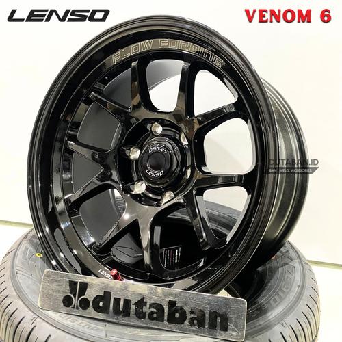 Jual Velg Ori R18 18x9 " 6x139 ET 0 Lenso Venom 6 Flow Forming Gloss ...