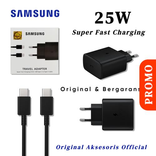 Promo Adaptor Samsung A55 Super Fast Charging 25W Adapter Satu Set ...