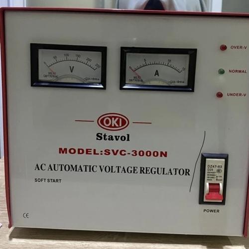 Jual Stabillizer Stavol Listrik 3000VA OKI AVR-3000 - Jakarta Pusat ...