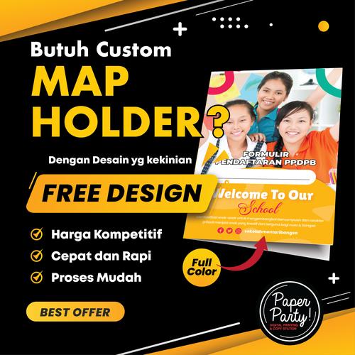 Jual Cetak Map Folder / Stop Map A4 Kertas Art Carton Map lipat - AP ...