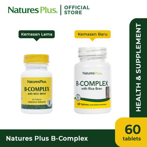 Jual Natures Plus B-Complex - 60 Tablet - Kota Bandung - Natures Plus ...