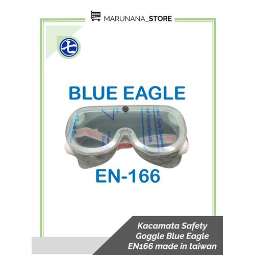 Jual Kacamata Safety Goggle Blue Eagle EN166 made in taiwan - Kab ...