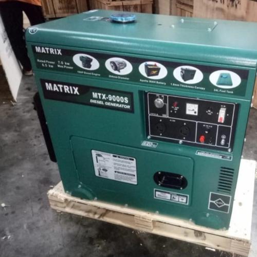 Jual Generator Listrik / Genset Diesel Matrix MTX 9000 S 7000 Watt ...