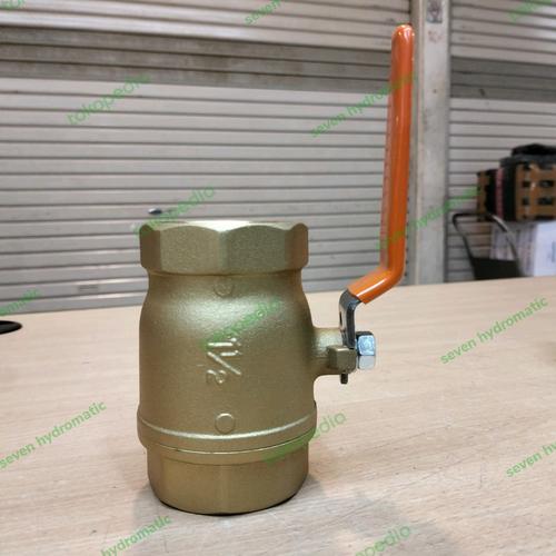 Jual BALL VALVE / STOP KRAN KITZ 11/2 INCH KUNINGAN ORIGINAL - Jakarta ...